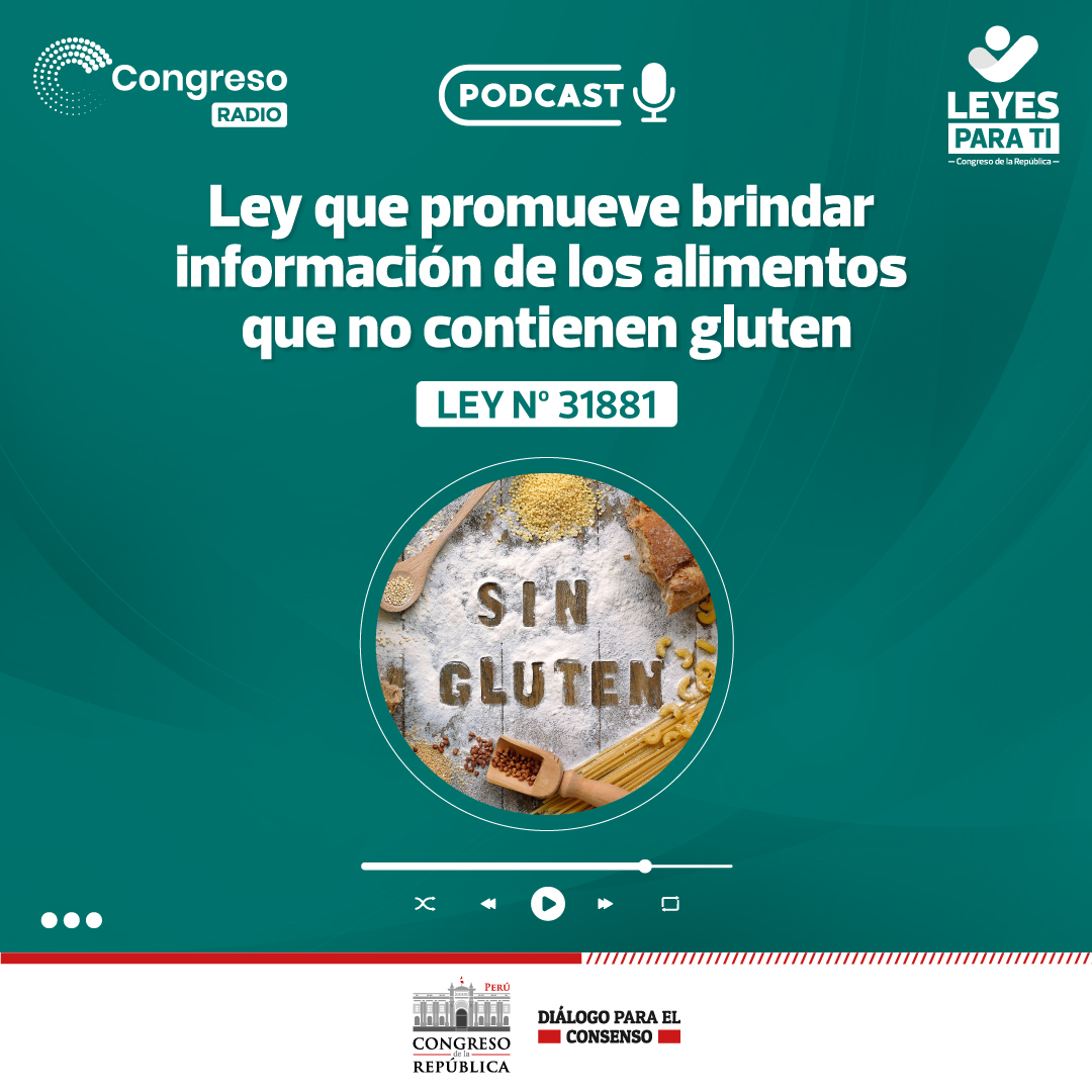 Ley 31881. Ley que promueve brindar información de los alimentos que no ...