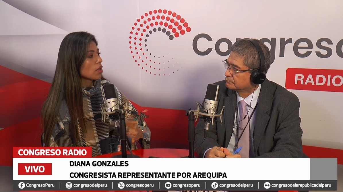 Entrevista a la congresista Diana Gonzales, representante por Arequipa ... Entrevista a la congresista Diana Gonzales, representante por Arequipa ...