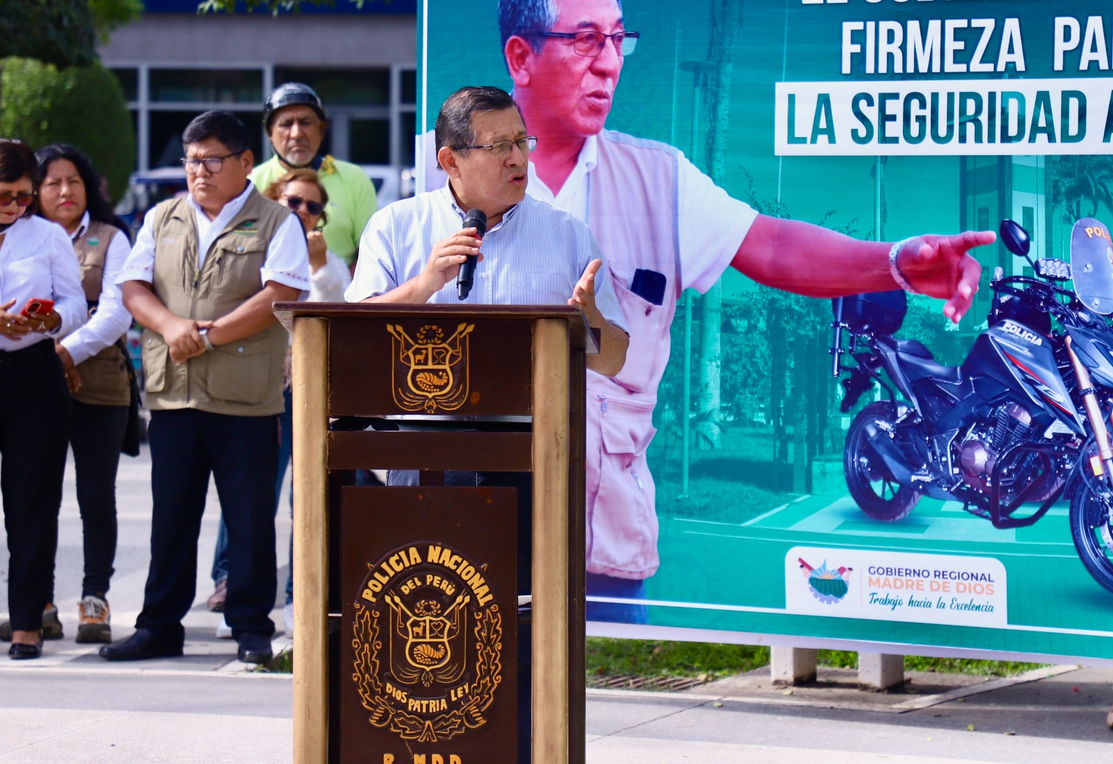 Entregan 30 motos para reforzar la seguridad ciudadana en Madre de Dios ...